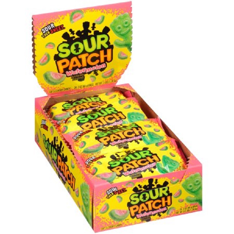 Sour Patch Soft & Chewy Assorted 24 Count Bag | Sour Candy ...
