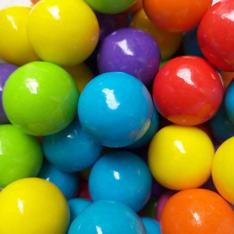 Albert's Assorted 1/2" Gumballs | Alberts | SweetServices.com