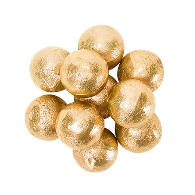 Palmer Gold Double Chocolate Balls | Gold Candy | SweetServices.com