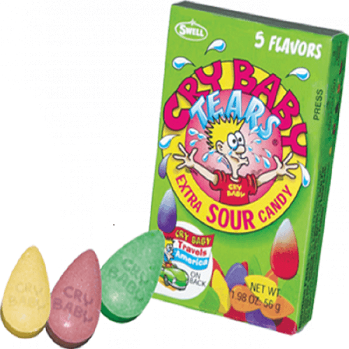 Cry Baby Tears Extra Sour Candy | Nostalgic Candy | Sweetservices.com