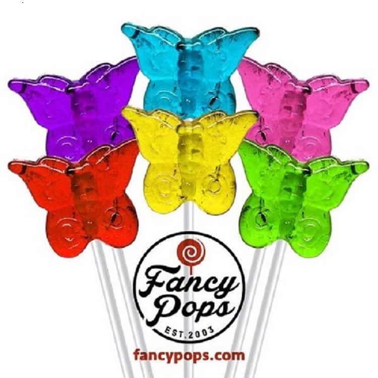 Fancy Butterfly Pop 100 Count | Lollipops | SweetServices.com Online ...