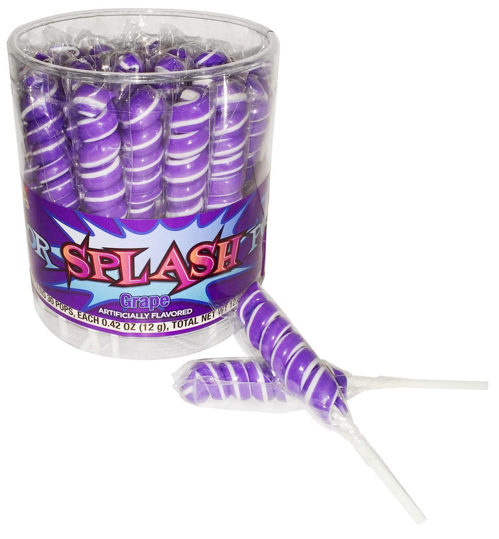 Albert's Grape Twist Pops | Purple Candy | SweetServices.com