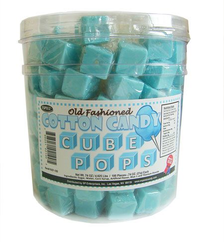 Espeez Cotton Candy Cube Pop | Sweetservices.com Online Bulk Candy Store