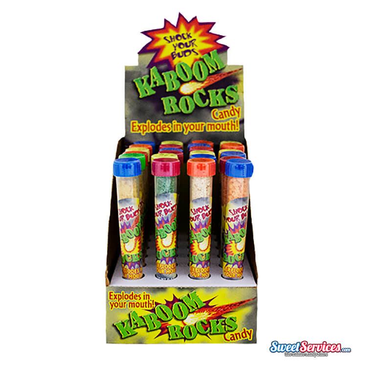 Kaboom Rocks Candy Tubes | Carbonated Candy Packs | Sweet Services