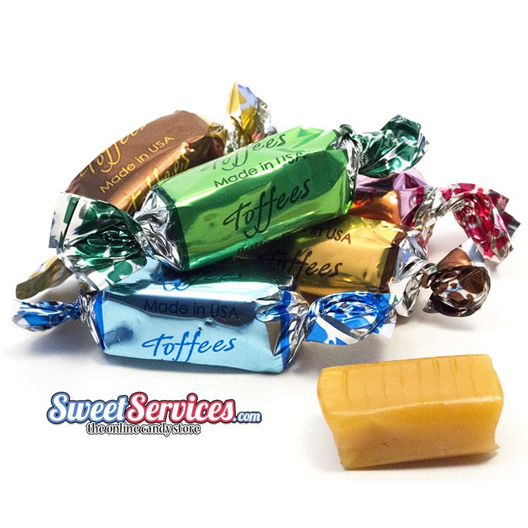 Primrose Assorted Toffee | Bulk Wrapped Candy Mix | Sweet Services