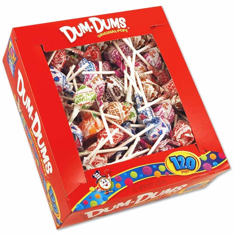 Dum Dums Pops 120 Count Box | Bulk Lollipops | SweetServices.com