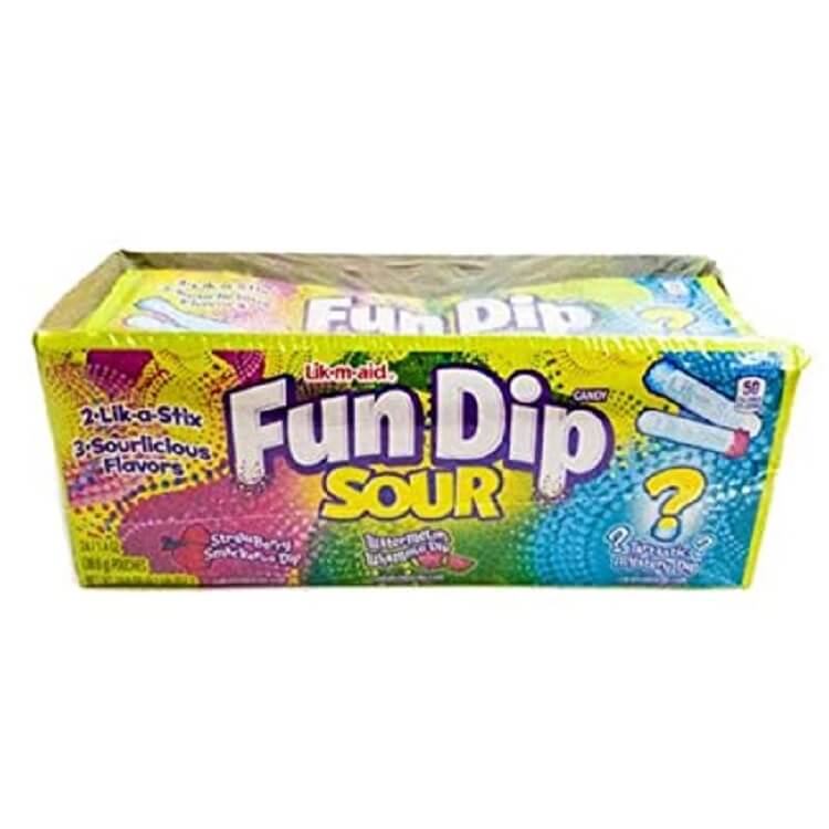 Sour Fun Dip | Bulk Powdered Candy Packs | Sweet Services