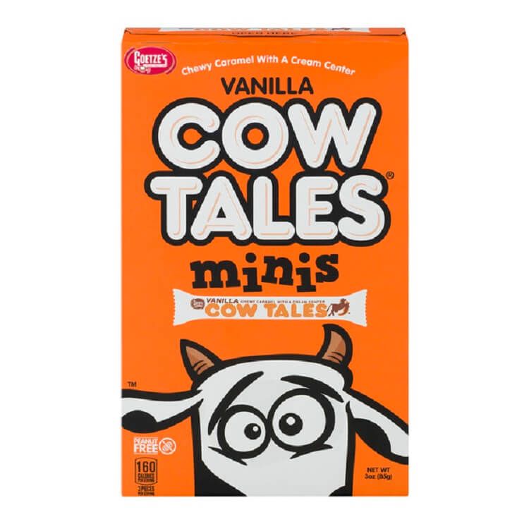 Goetze's Vanilla Mini Cow Tales | Chewy Candy | Sweetservices.com
