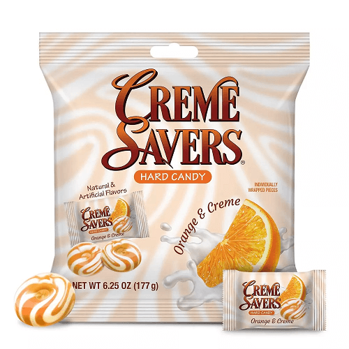 Creme Savers Orange & Creme | Orange Candy | SweetServices.com