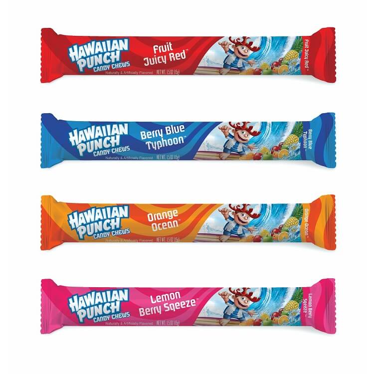 Hawaiian Punch Fruit Chew Sticks | SweetServices.com Online Bulk Candy ...