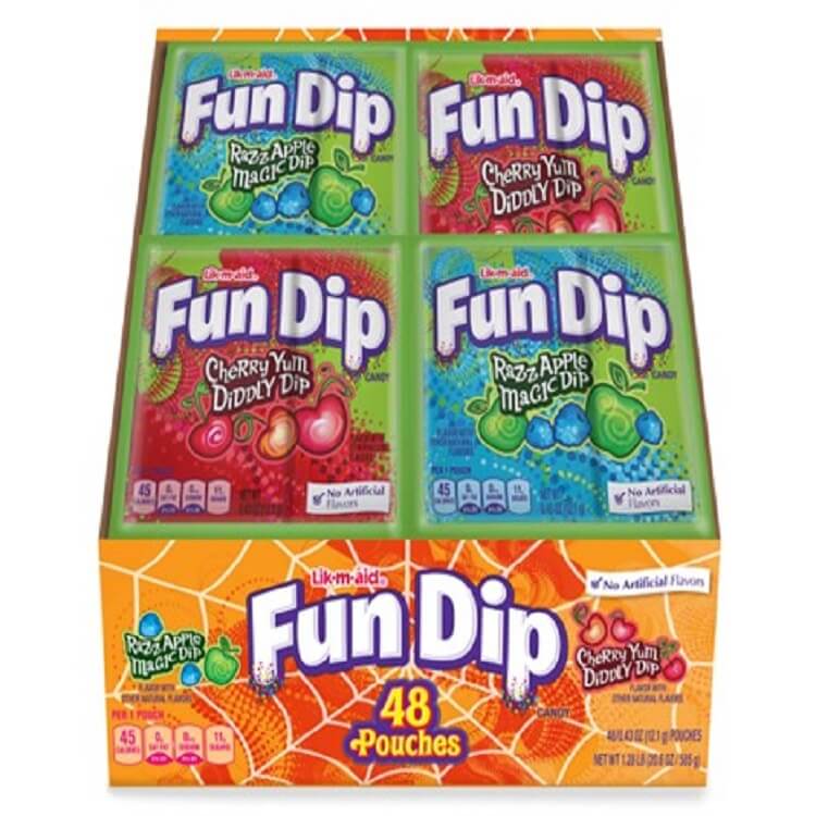 Halloween Fun Dip 44 Count | Halloween Candy | SweetServices.com