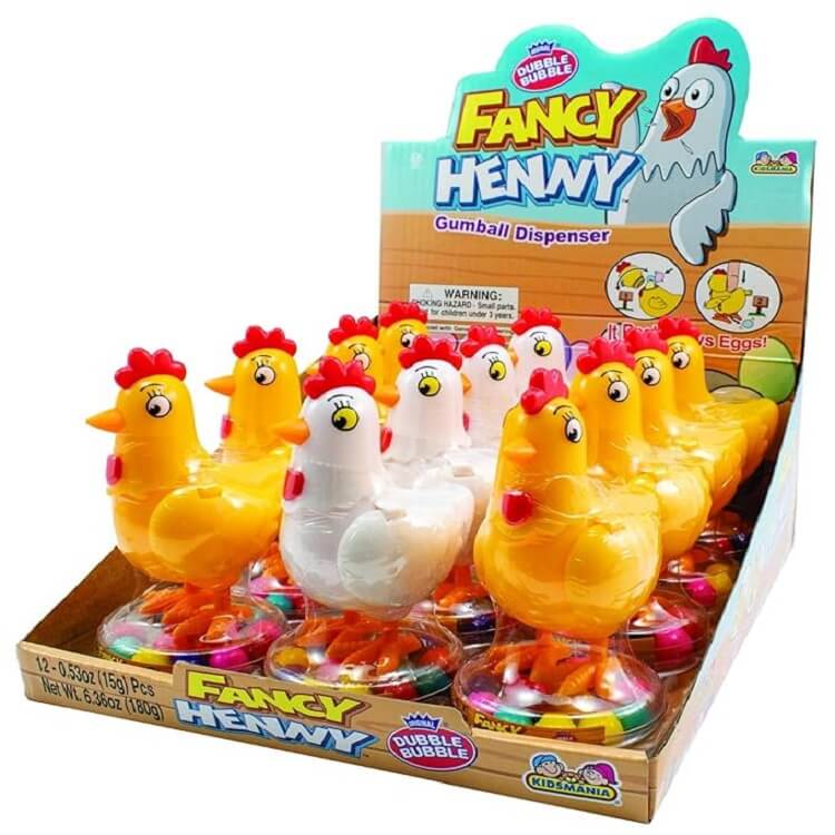 KidsMania Fancy Henny | Novelty Candy | SweetServices.com