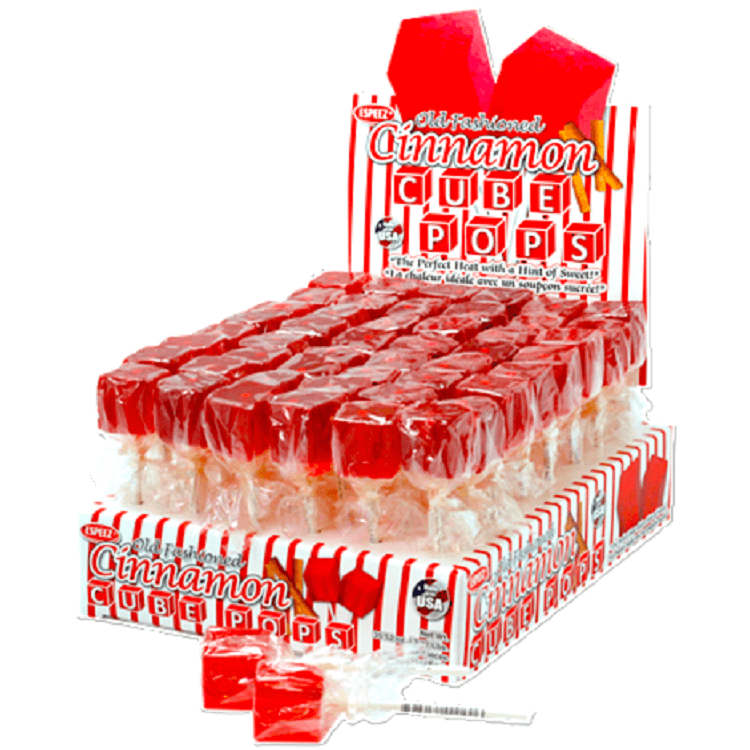 Espeez Cinnamon Cube Pops | Sweet & Spicy Cinnamon Candy Treats ...