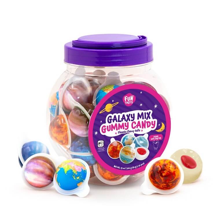 Funtasty Galaxy Gummy Candy | Fun, Fruity Gummies for All Ages ...