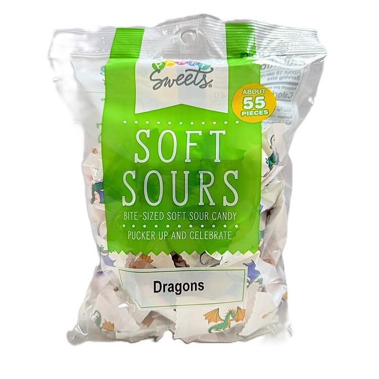 Dragon Soft Sour Mints | Soft Sour Mint Candy | SweetServices.com