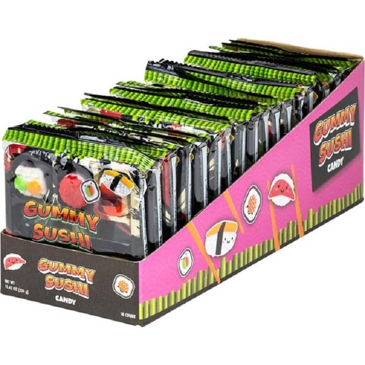 Gummy Sushi Candy | Fun Fruity Candy Sushi Set | Sweetservices.com