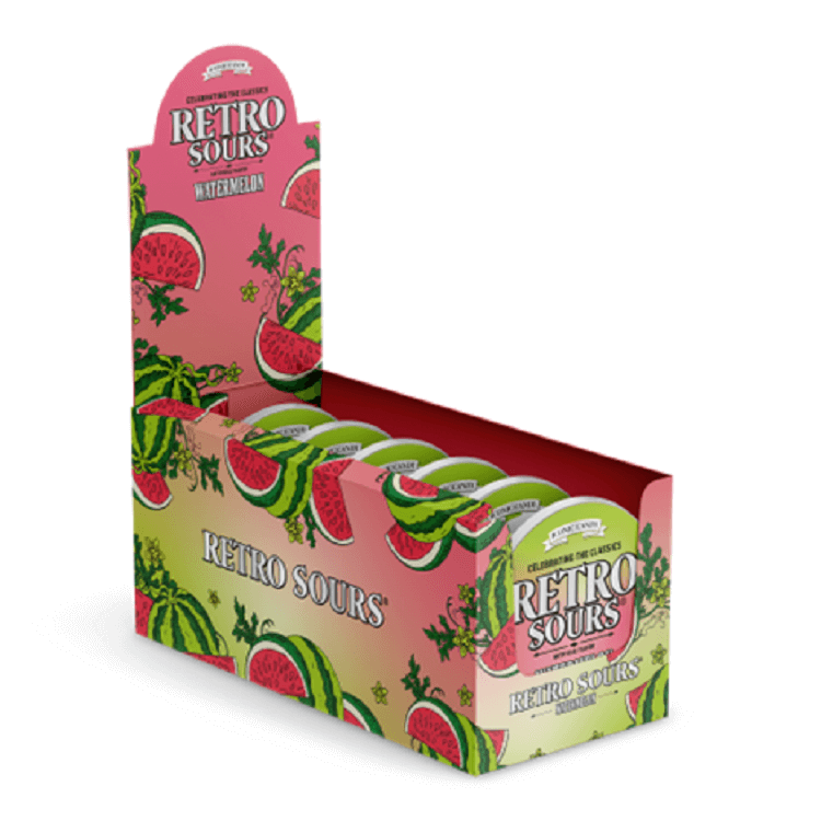 Iconic Candy Retro Sours Watermelon Candy Tins | Sour Candy ...