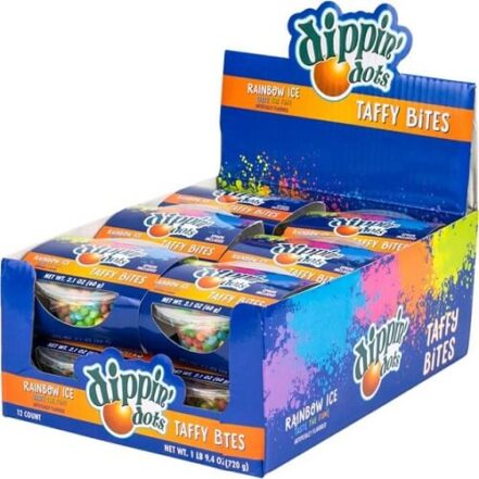 Dippin’ Dots Taffy Bites Candy | Chewy Fruity Candy Bites ...